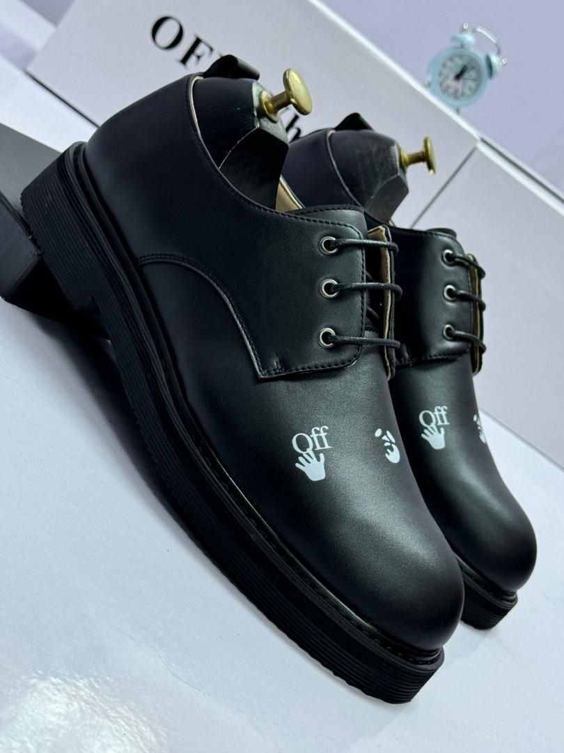 Off-White Matte Leather – jsfootis
